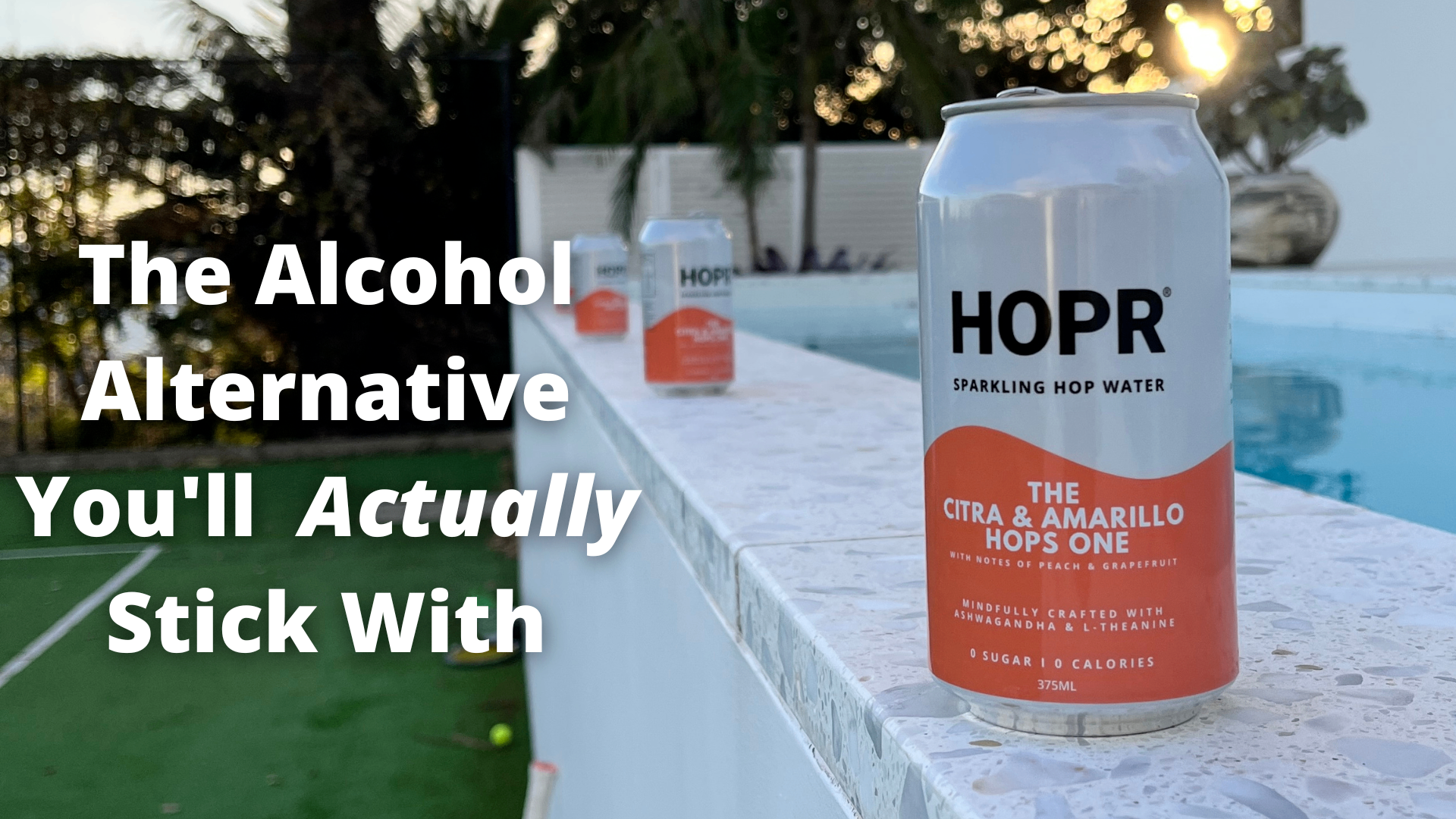 HOPR Sparkling Hop Water For Your Mind & Body